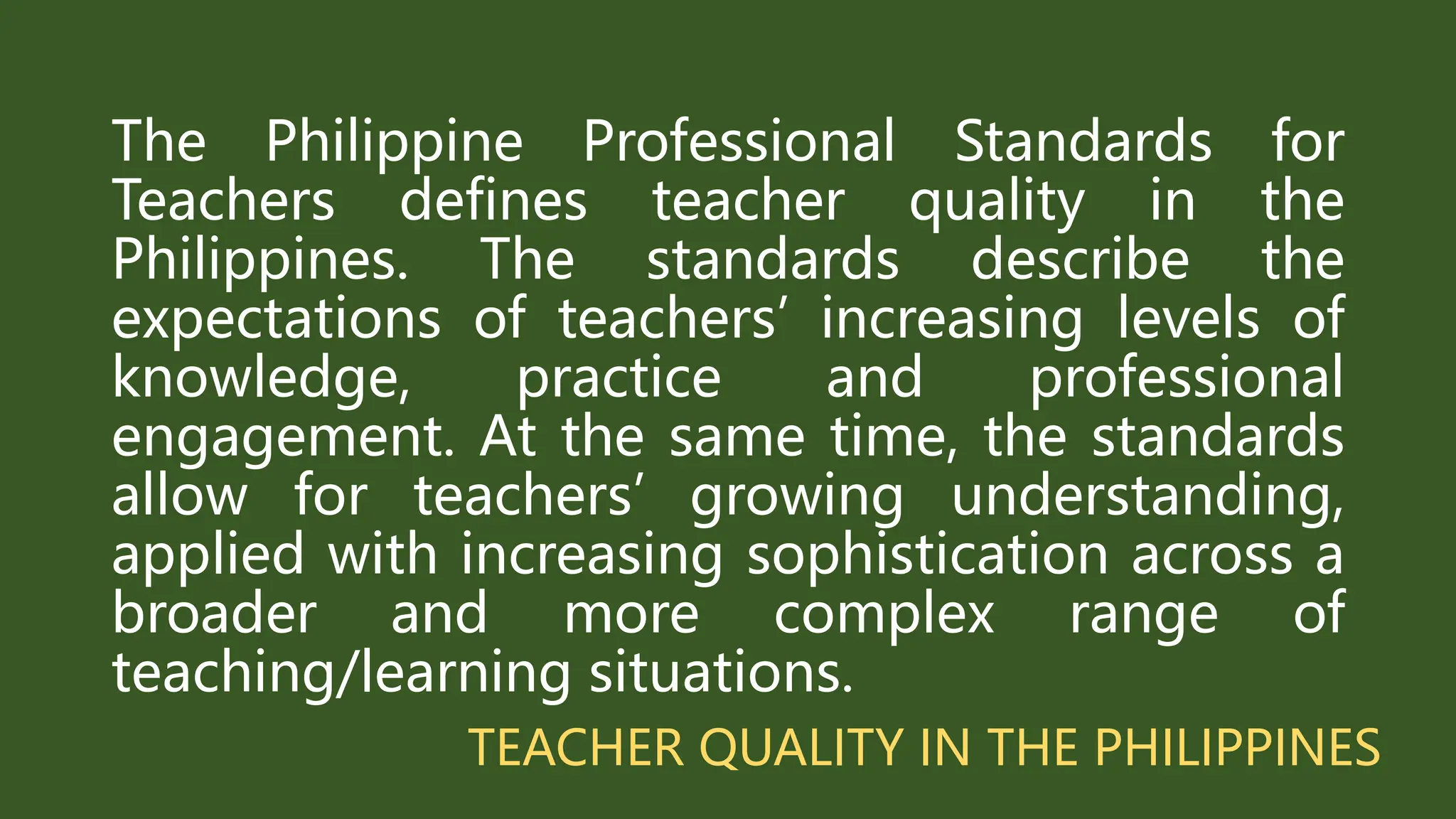 Professional Education 2 The Teaching Profession | PPTX