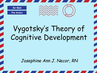 Lev Vygotsky's Sociocultural Theory Of Cognitive, 44% OFF
