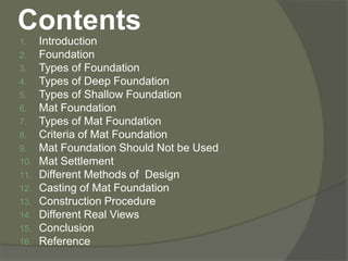 mat_foundation.pptx | Civil Engineering Industry | Industries