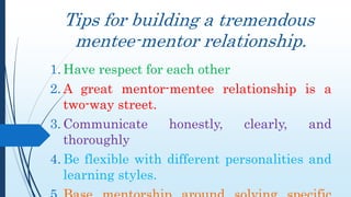 Mentor-and-mentee-relationship-ppt | PPTX