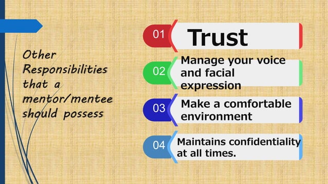 Mentor-and-mentee-relationship-ppt | PPTX | Career Planning | Careers