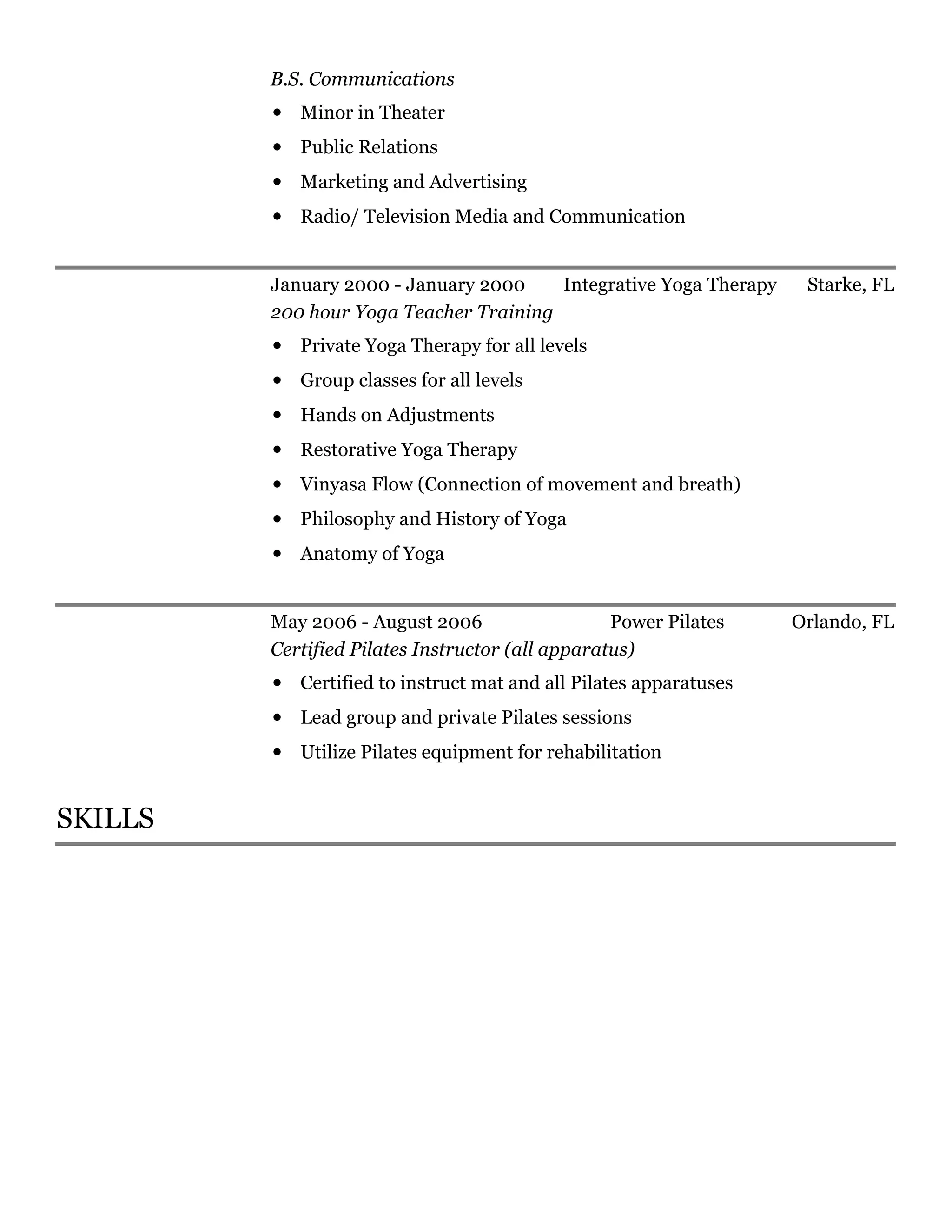 CS Acupuncture Physician Resume | PDF