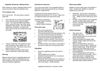 Organic Vegetable Gardening - Teacher + Student Guide | PPT