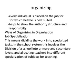 ED 3203 Organizing.ppt