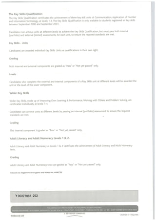 Edexcel Certificate | PDF