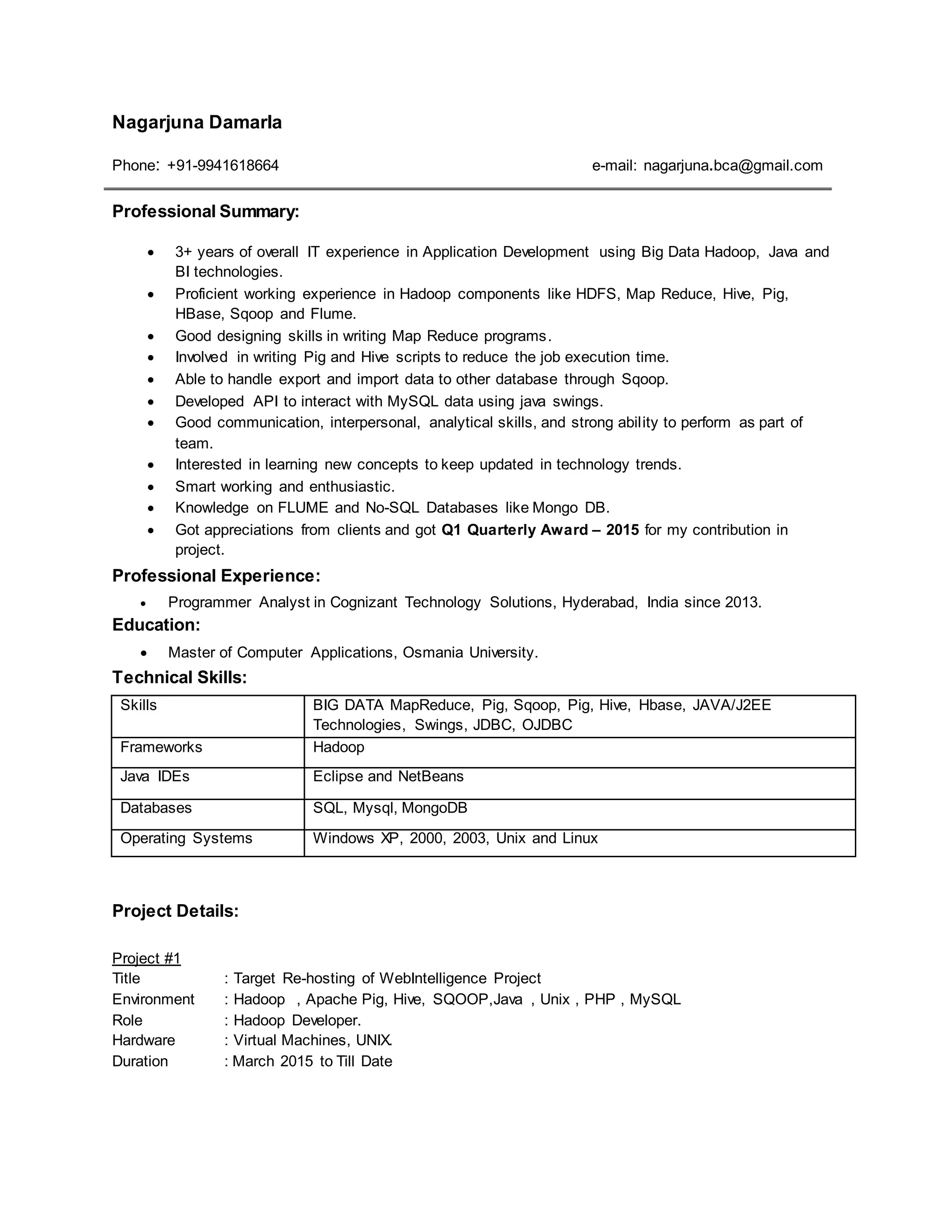 Nagarjuna_Damarla_Resume | DOCX