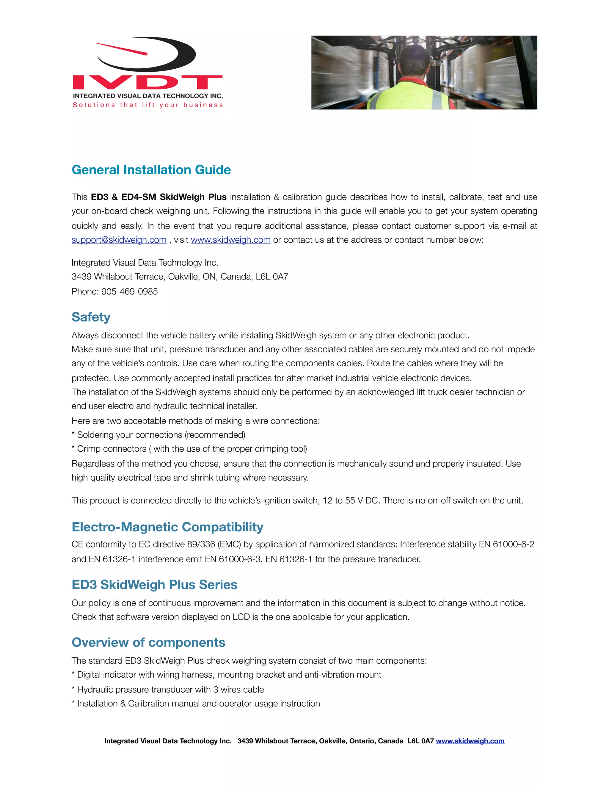 Ed3 & ed4 sm installation & calibration v101 | PDF