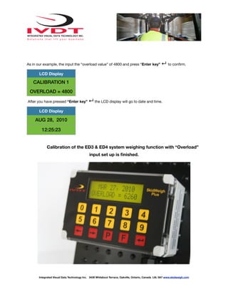 Ed3 & ed4 sm installation & calibration v101 | PDF