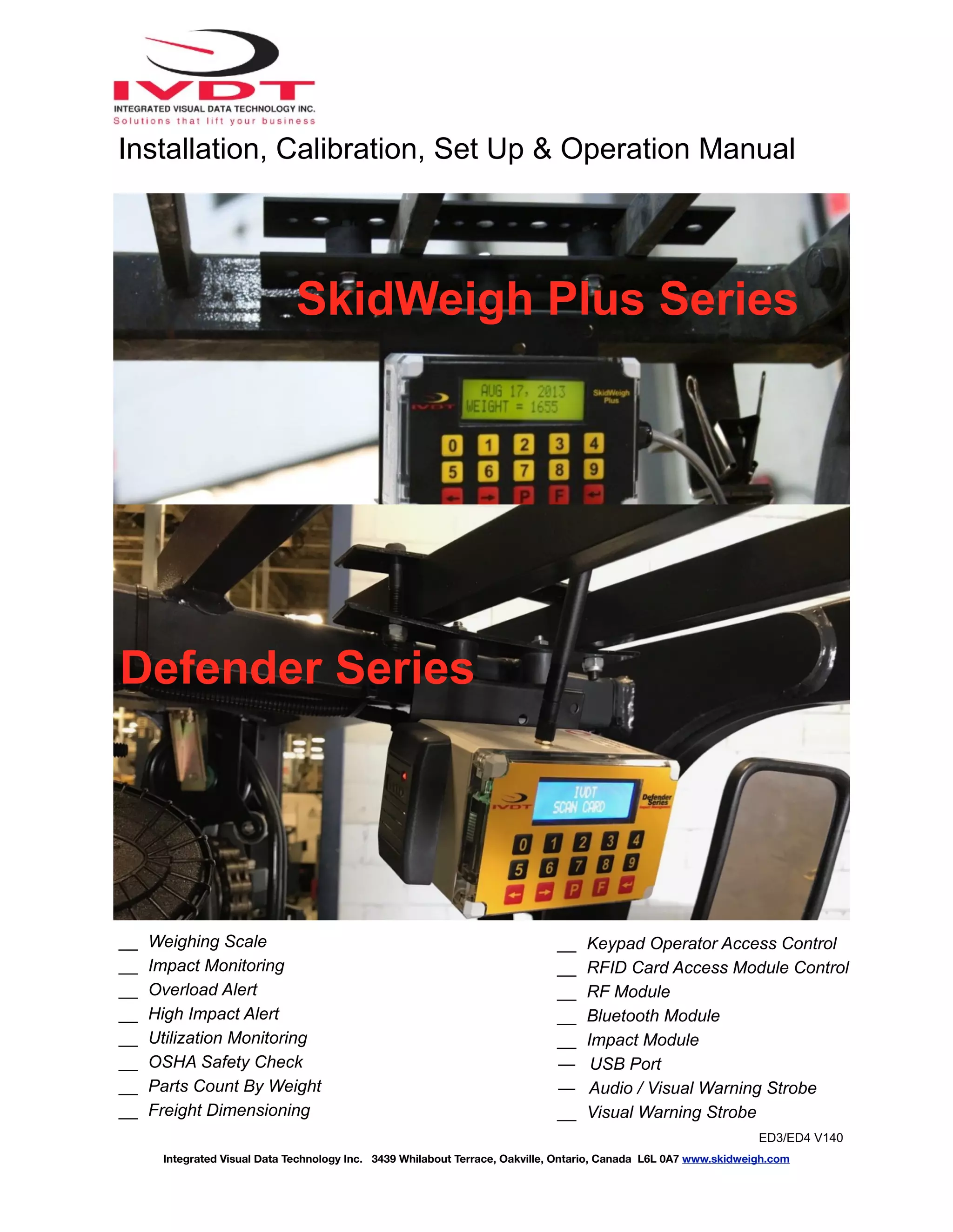 Lift Truck Weighing Scales | PDF