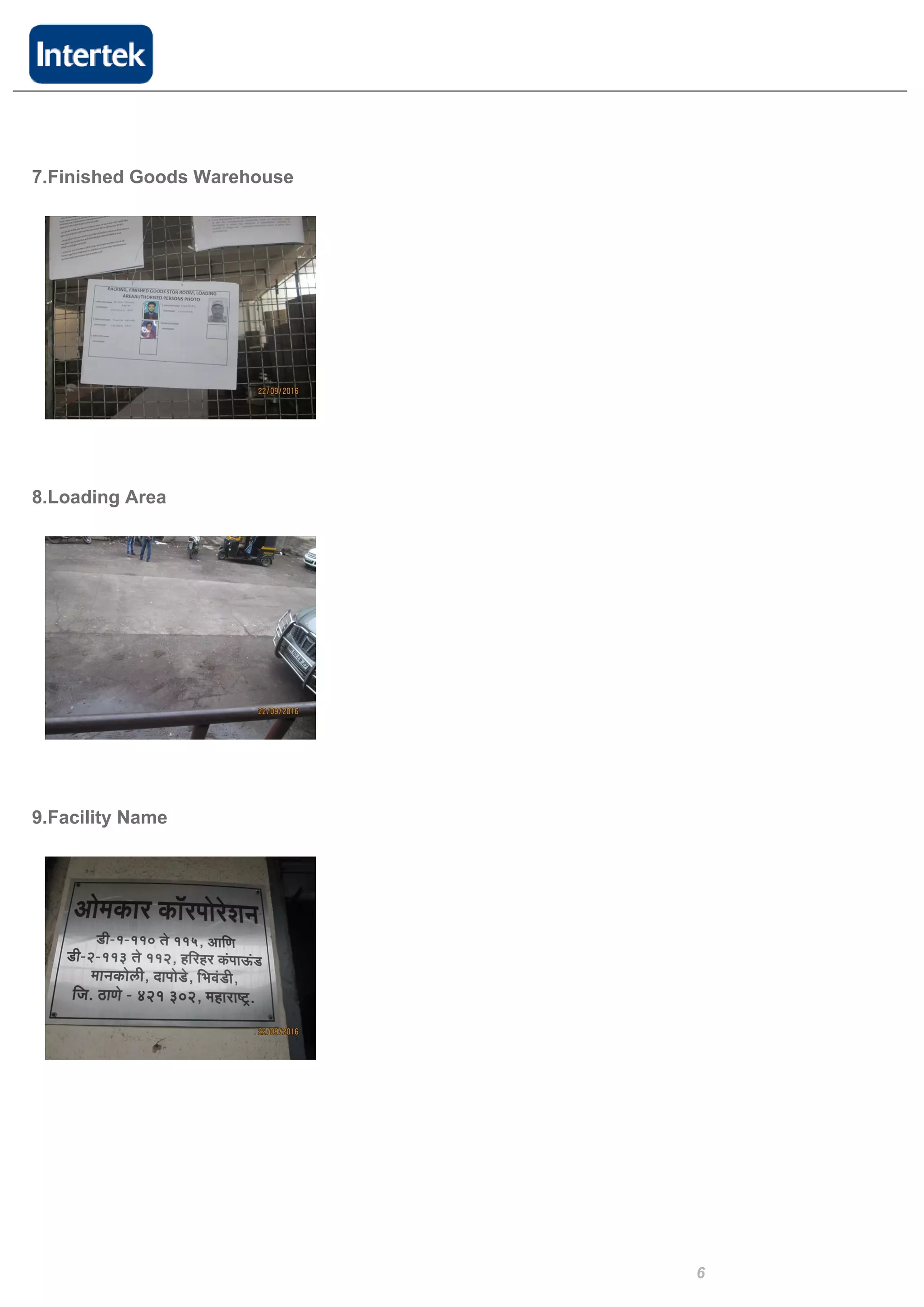 Walmart CTPAT Audit Report | PDF