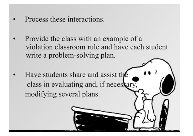 Using Problem Solving to Resolve Behaviour Problems | PPT