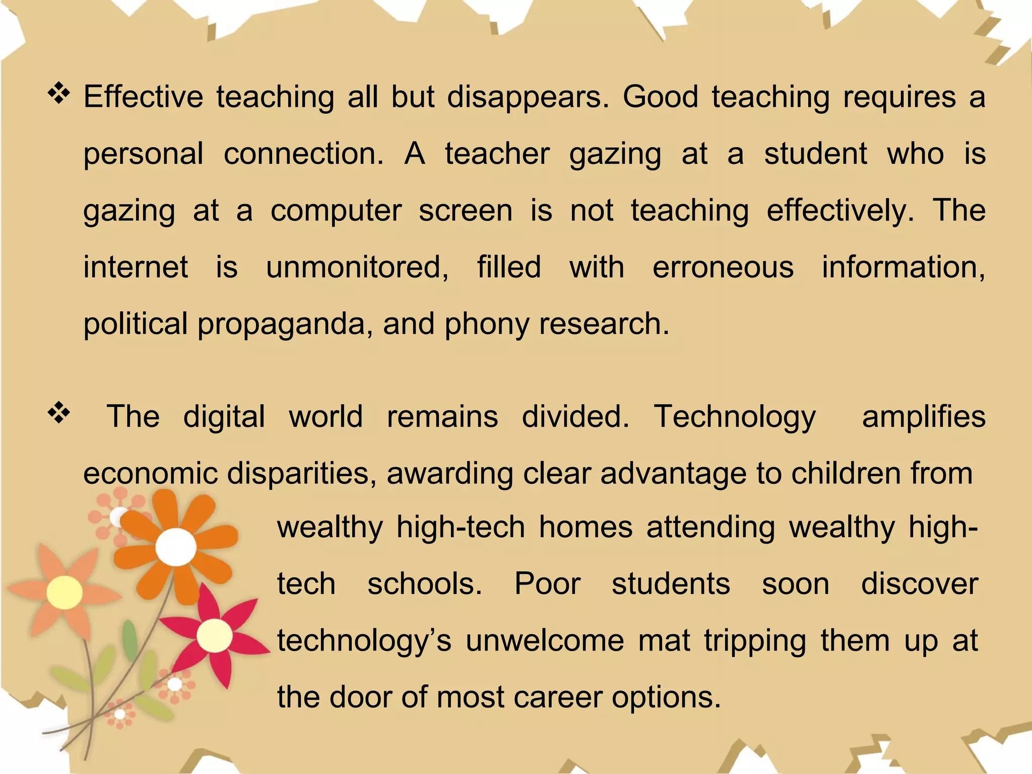 Use of Computers in Education | PPT