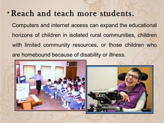 Use of Computers in Education | PPT