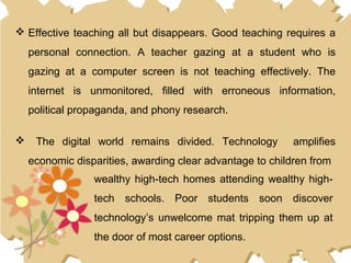 Use of Computers in Education | PPT