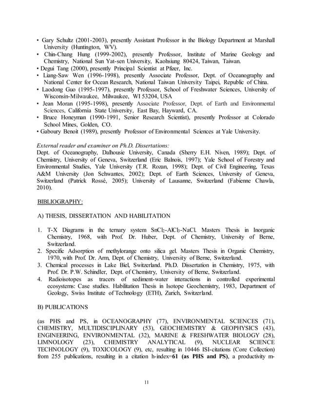 CV-PHScc | DOCX | Chemistry | Science