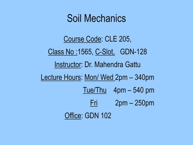 soil_mechanics_lecture_slides | PDF