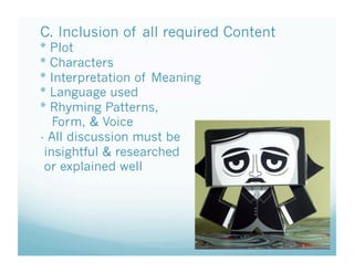 Poe Presentation Lesson Plan | PPT