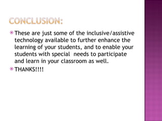 Ed480.Powerpoint.Special Education | PPT