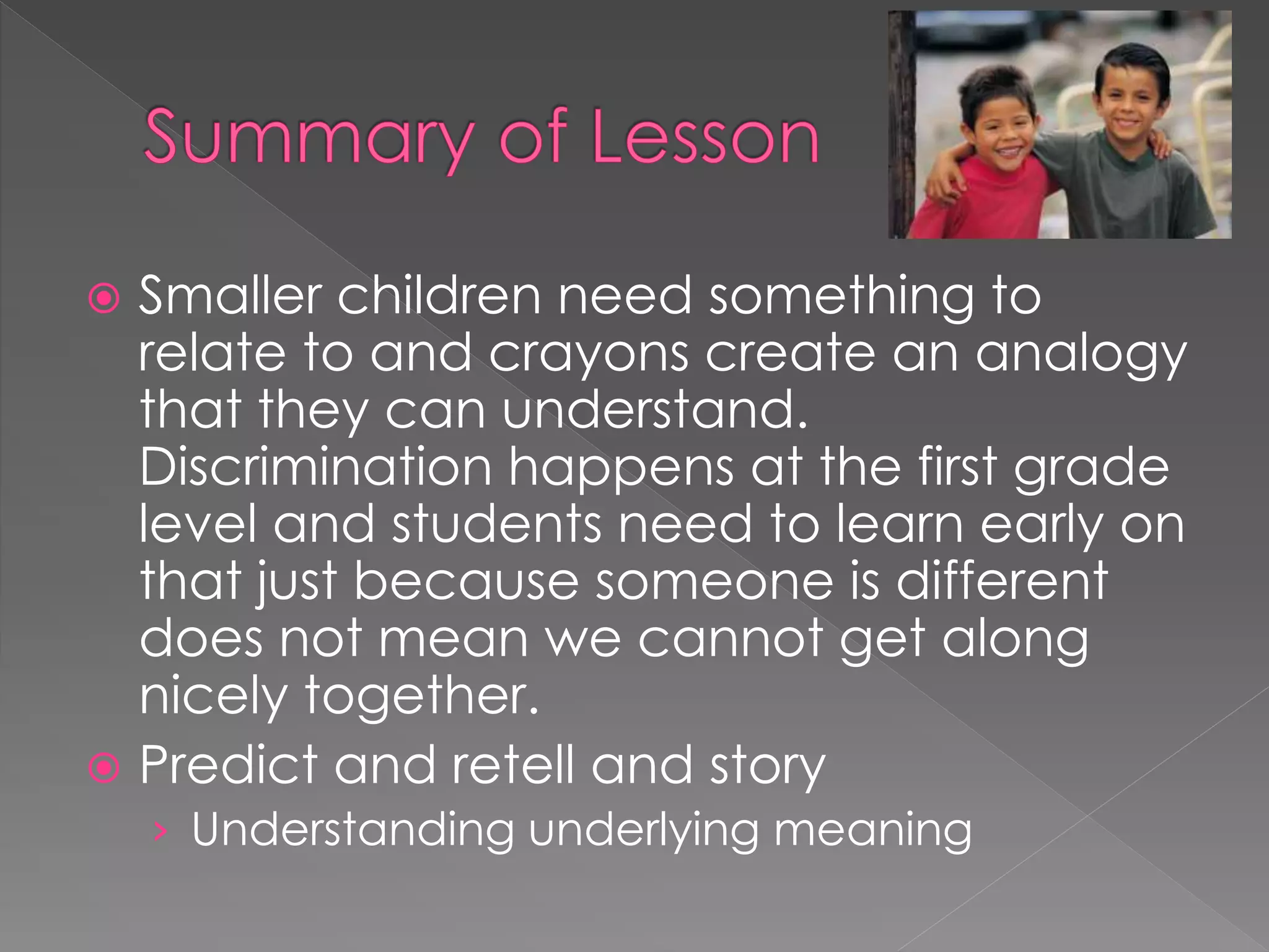 Multicultural Lesson Plan for 1st Grade | PPTX