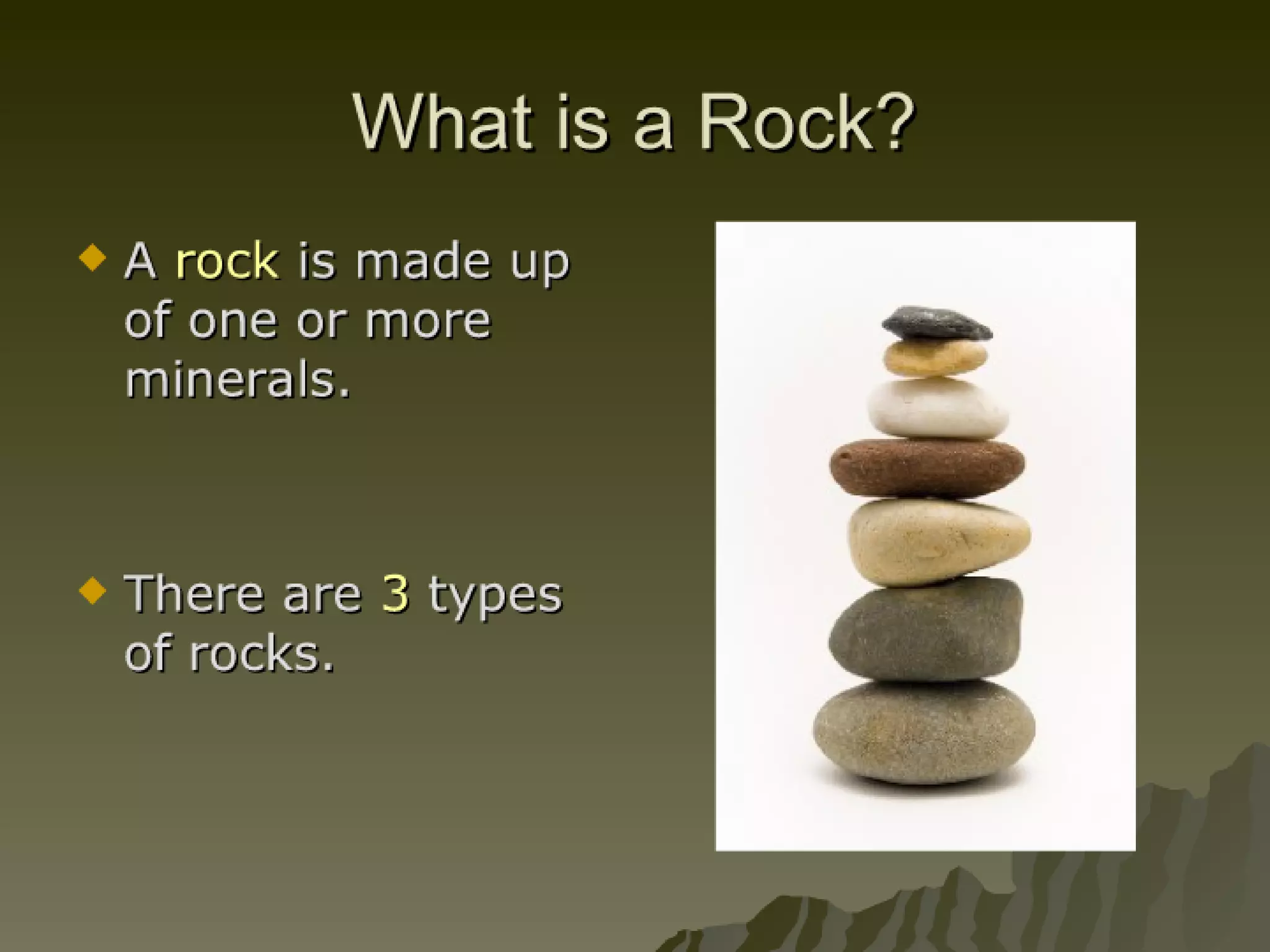 Ed551 The Rock Cycle | PPT