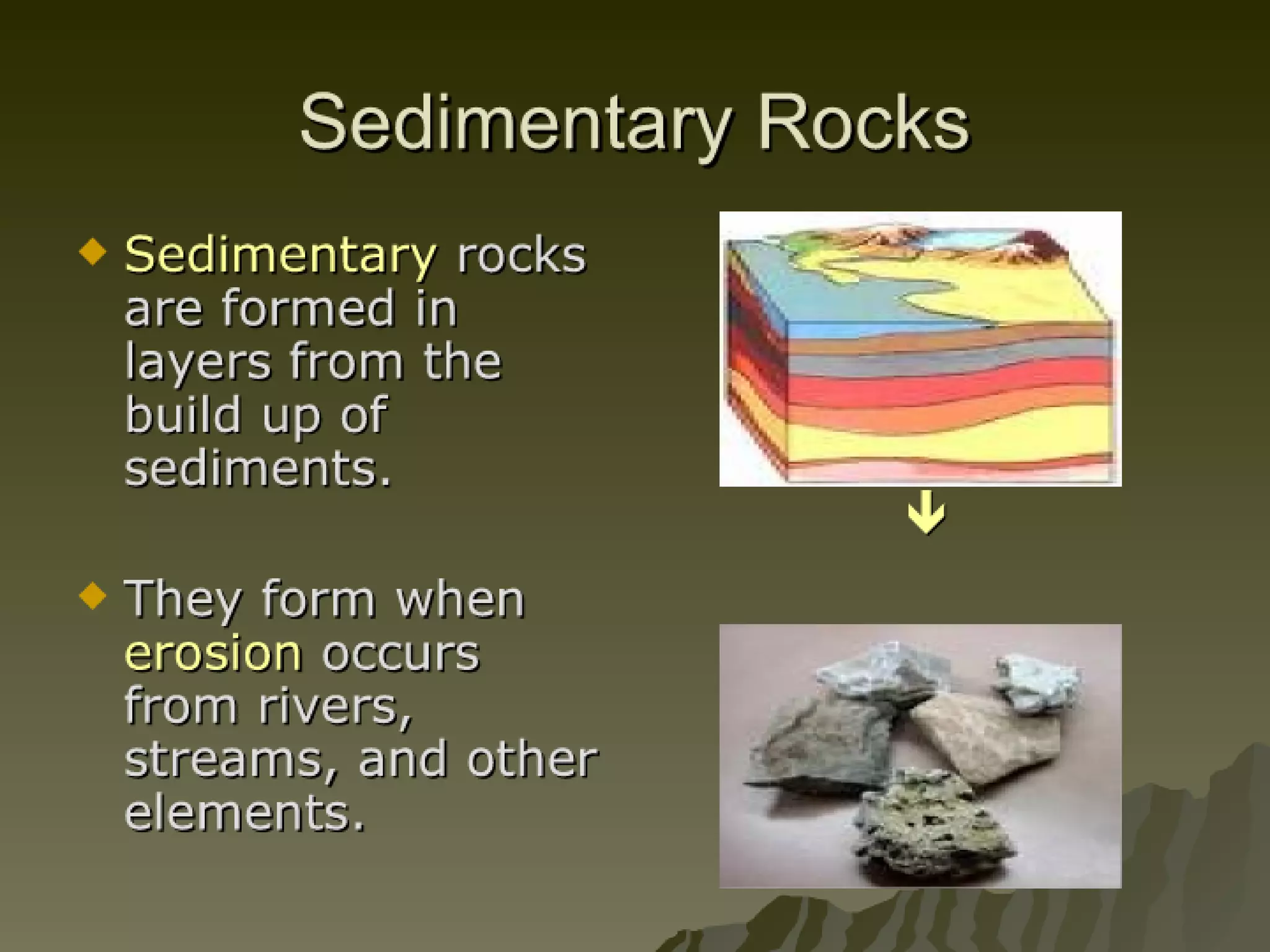 Ed551 The Rock Cycle | PPT