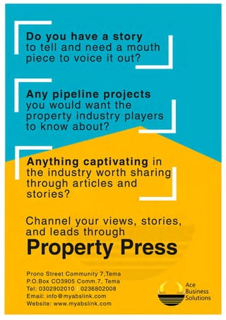 Property Press magazine First Edition | PDF