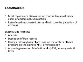 UTERINE FIBROIDS | PPT