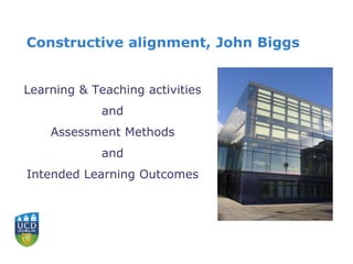 Creating spaces for learning. Designing the UCD Health Sciences Library ...