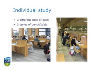 Creating spaces for learning. Designing the UCD Health Sciences Library ...