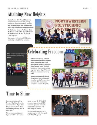 NPU Vol 1 Issue 2 | PDF