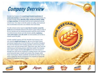 Weetabix candidate pack | PPT