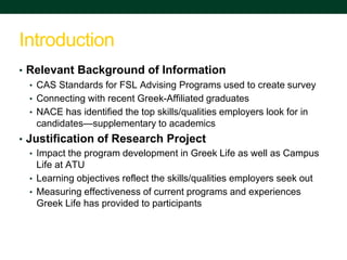 Greek Life Research Project | PPT