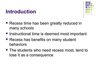 Recess | PPT