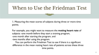 Friedman's 2way ANOVA.pptx | Business Accounting & Finance | Business