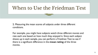 Friedman's 2way ANOVA.pptx | Business Accounting & Finance | Business