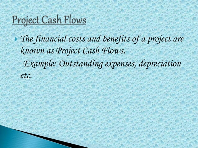 Project Cash Flow | PPT