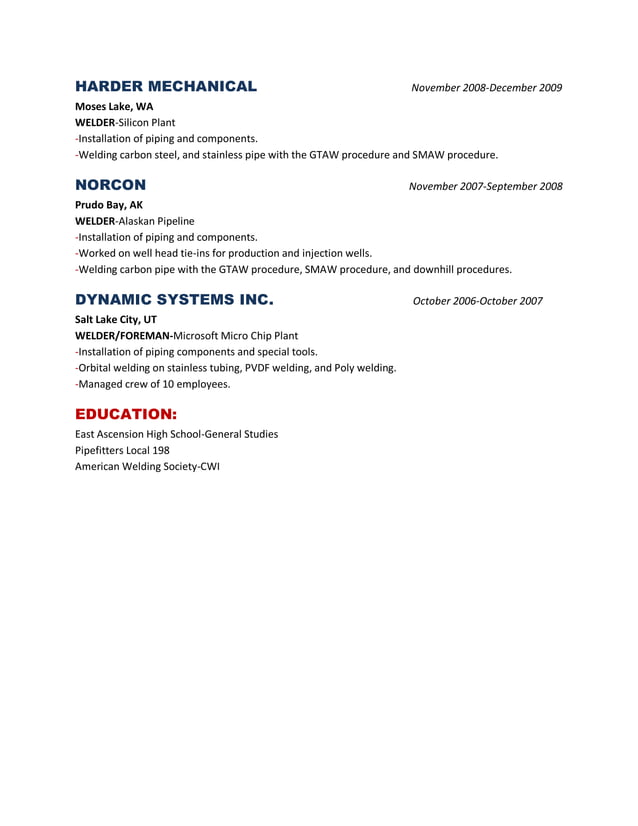 Jerry Ingalls Resume 06.27.16