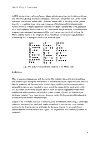 Number Theory In Cryptography | DOCX
