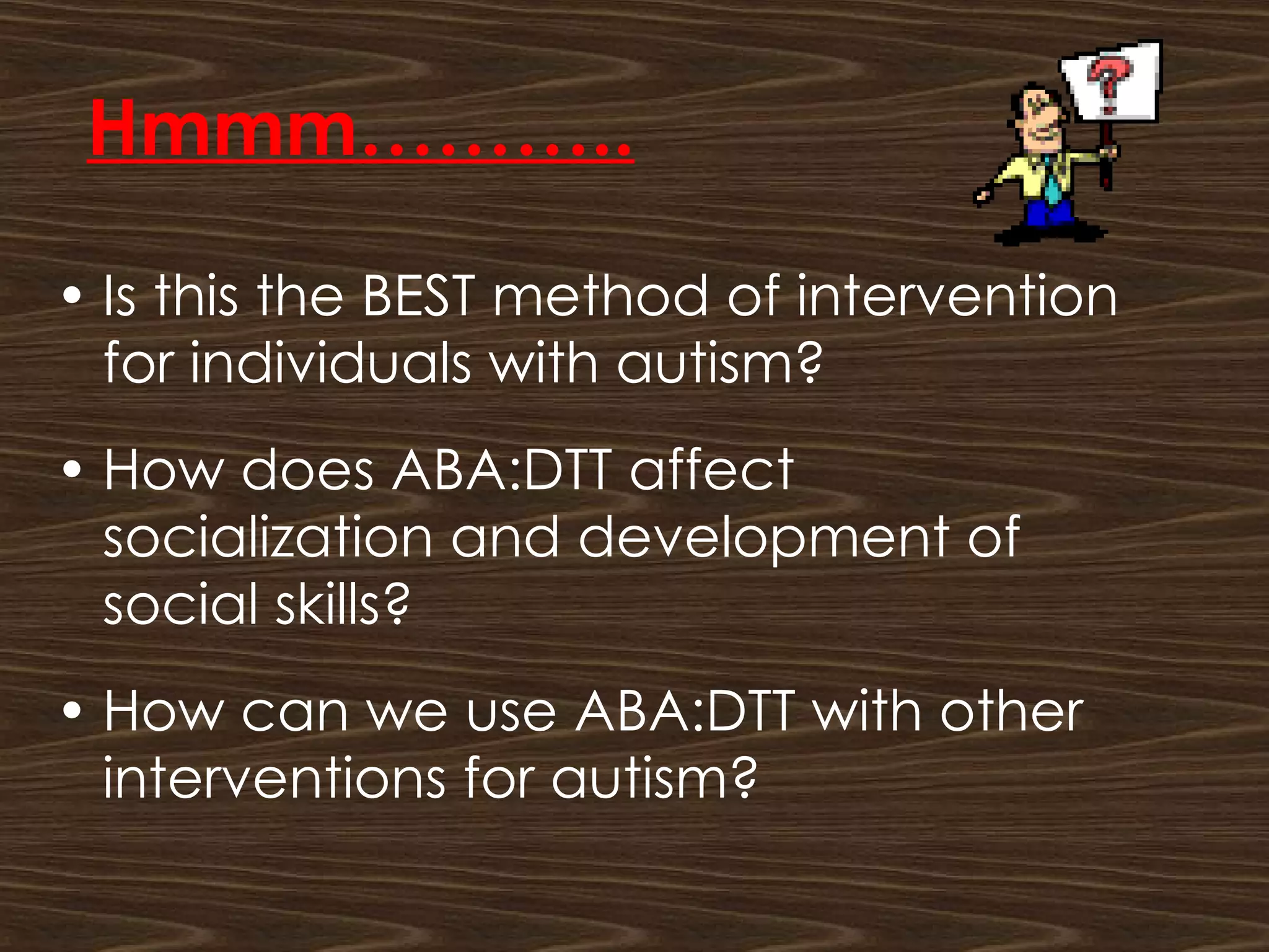 O. Ivar Lovaas Model of ABA: Lesson Guide | PPT | Special Education ...