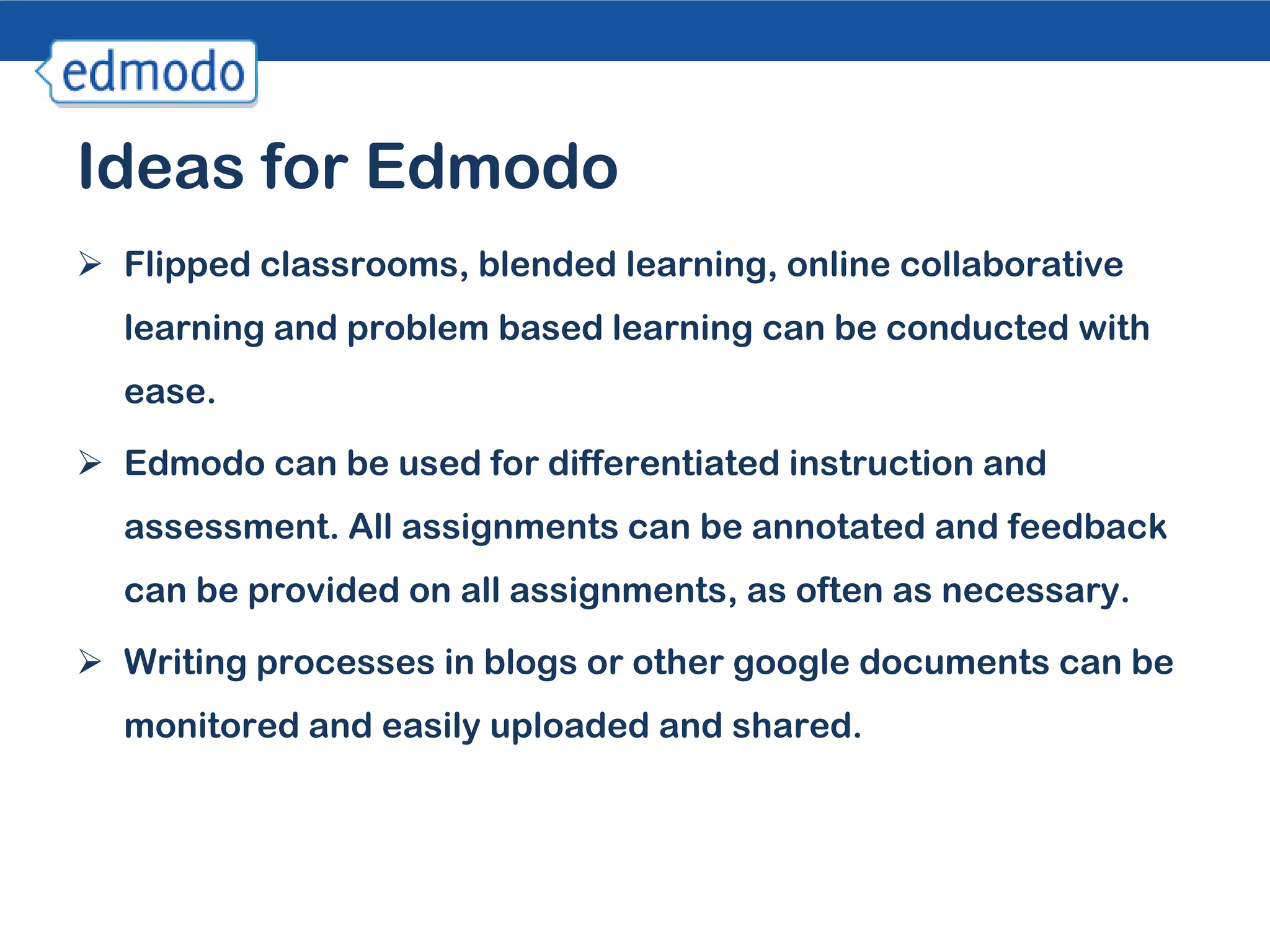 Ed6620 edmodo presentation | PPT