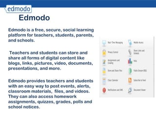 Ed6620 edmodo presentation | PPT