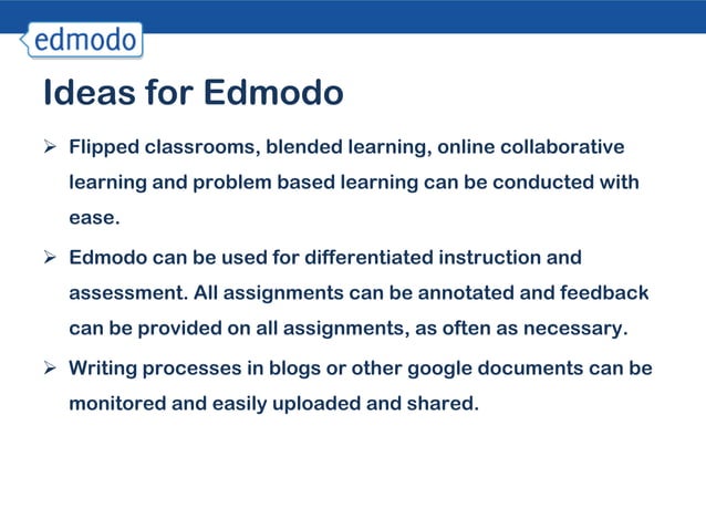 Ed6620 edmodo presentation | PPT