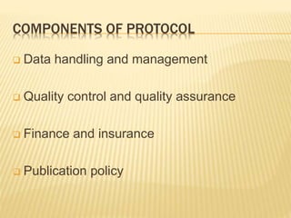 protocol preparation | PPTX