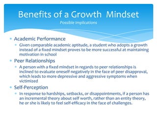 Ed690 mindset presentation | PPT