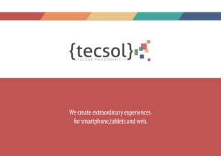 TECSOL_Brochure | PPT