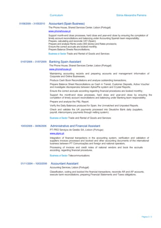 CV-Sonia_Alves-English | PDF