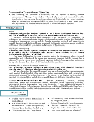 Updated CV with References | PDF