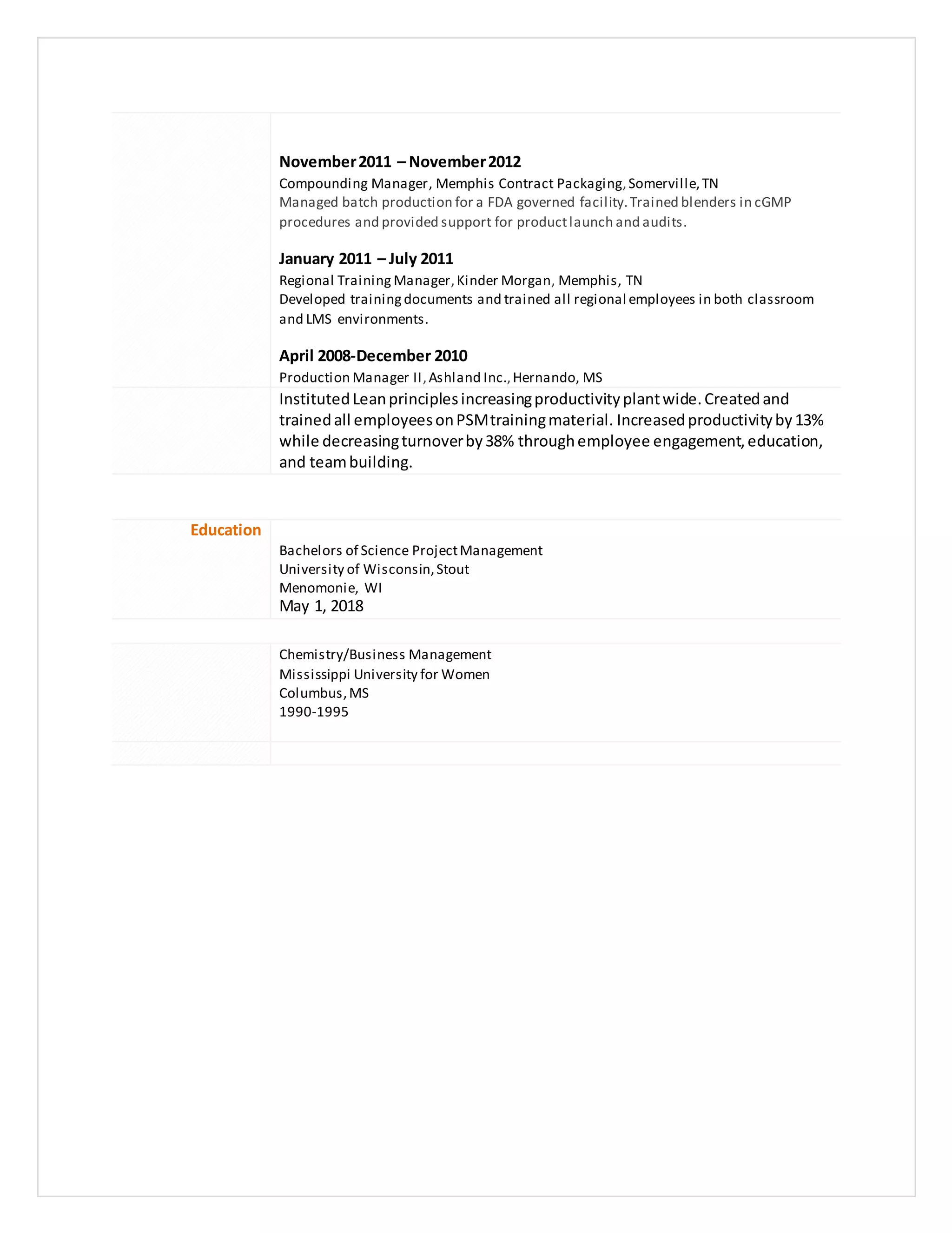 Chris Spalding Resume 3 | DOCX | Resume Writing and Advice | Job Search