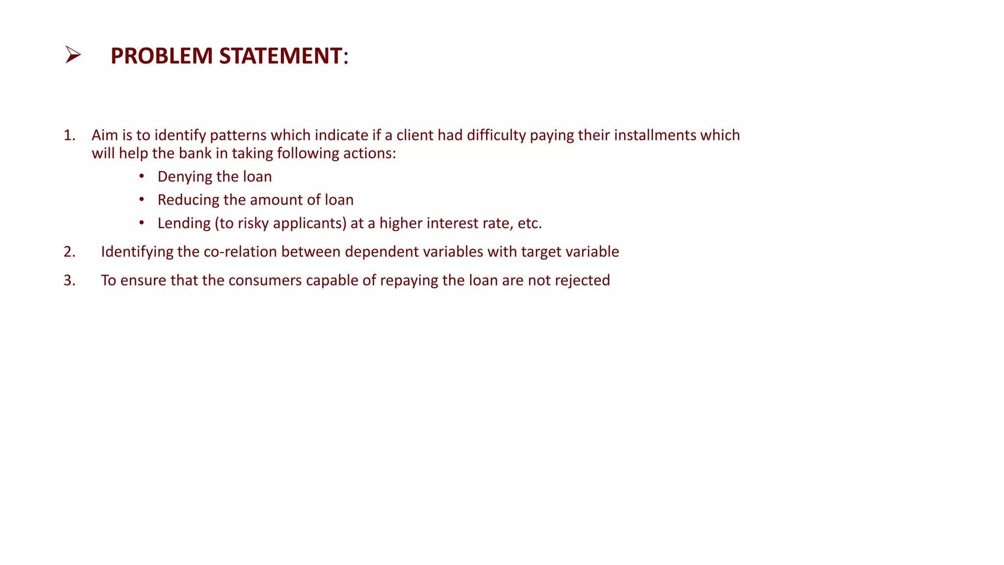 Exploratory Data Analysis For Credit Risk Assesment | PPTX