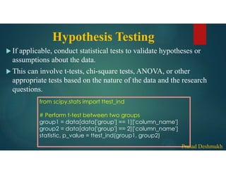 Exploratory Data Analysis in Machine Learning | PDF